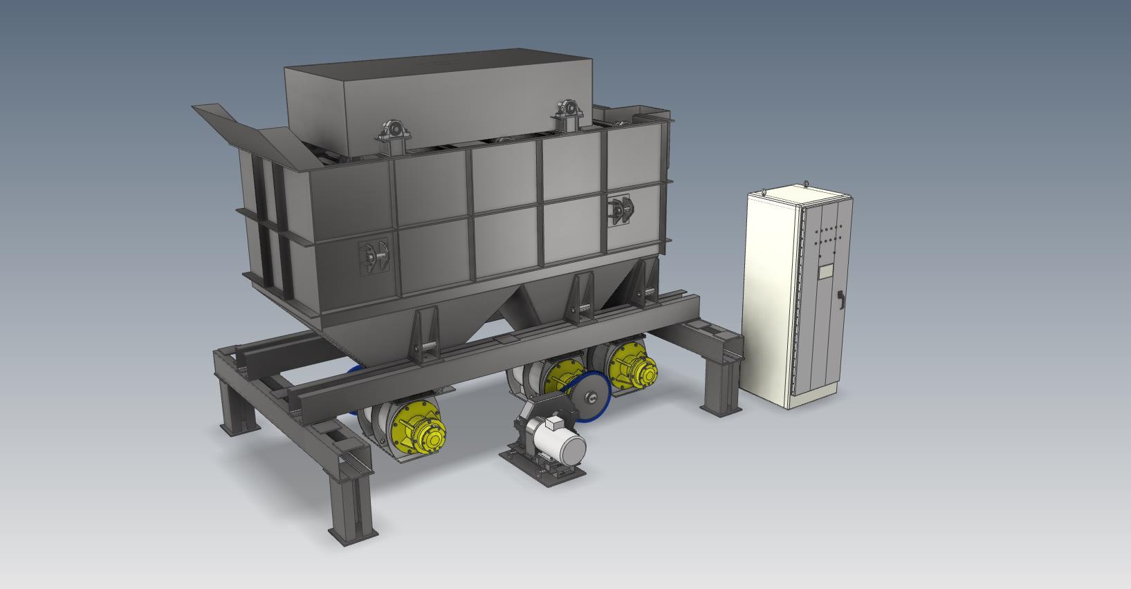 GRAVIPOD series Jigging Machines with movable sieve| GRAVICON GRAVIPOD series Jigging Machines with movable sieve| GRAVICON